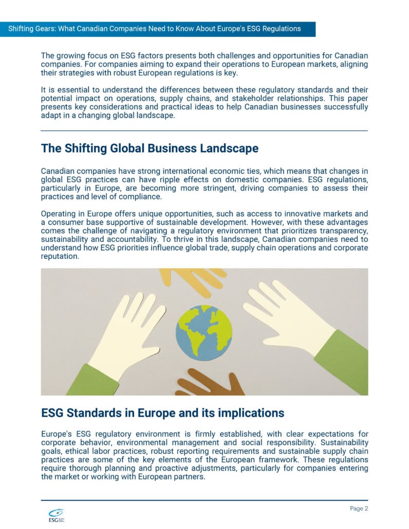 ESG White Paper - ESG - Global Partner Solutions